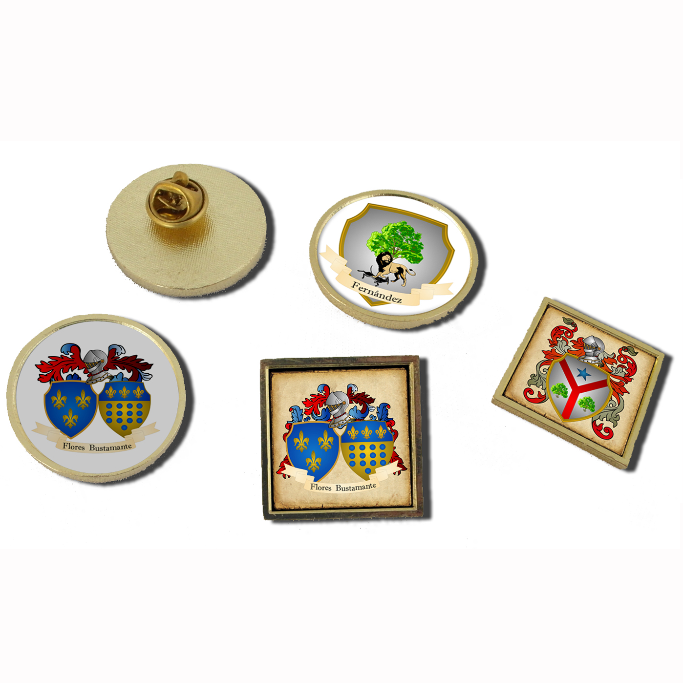 Pines o distintivos :: Escudosdeapellidos